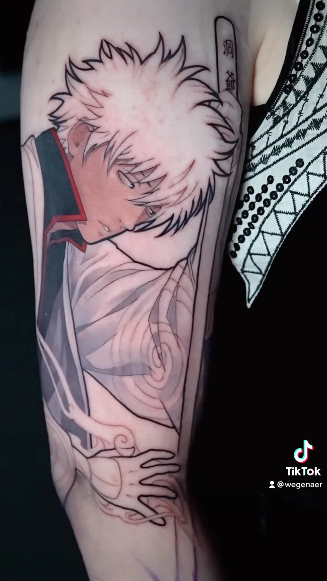wegenaer@tiktok on Pinno: Gintama tattoo part 1/? Tattoo artist: n...