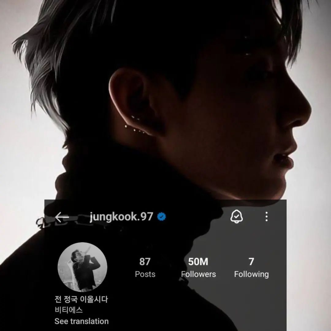 btsnews_.ir@instagram on Pinno: Jungkook's Instagram has surpassed 50M a...