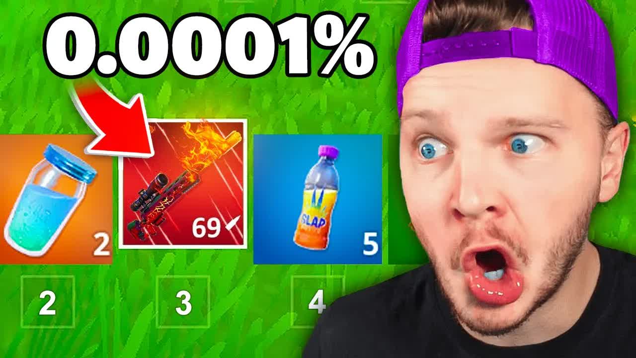 UnchainedOff@youtube on Pinno: L'ITEM le plus RARE de Fortnite ! Je all...