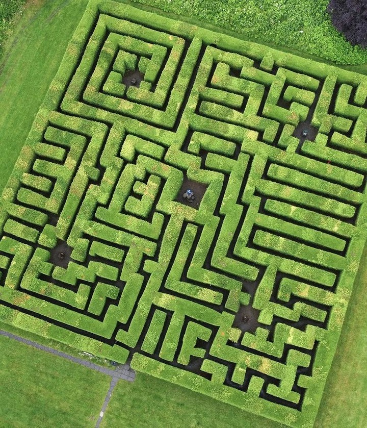 visitscotland@instagram on Pinno: What a view of Traquair House & Maze ...
