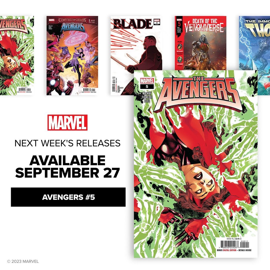 marvel@instagram on Pinno: New #MarvelComics arrive on shelves next...