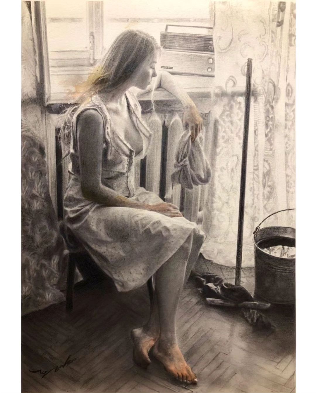 graphite.masters@instagram on Pinno: drawing by @yukomakimura@instagram ...