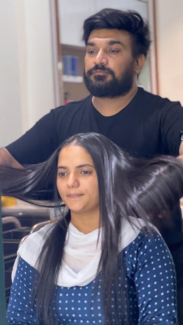 jenus_parekh_@instagram on Pinno: Look at the shine and spooky straight ...