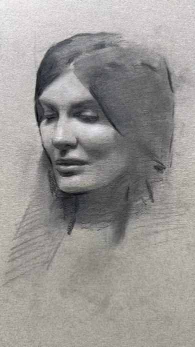 graphite.masters@instagram on Pinno: Great portrait drawing by ...