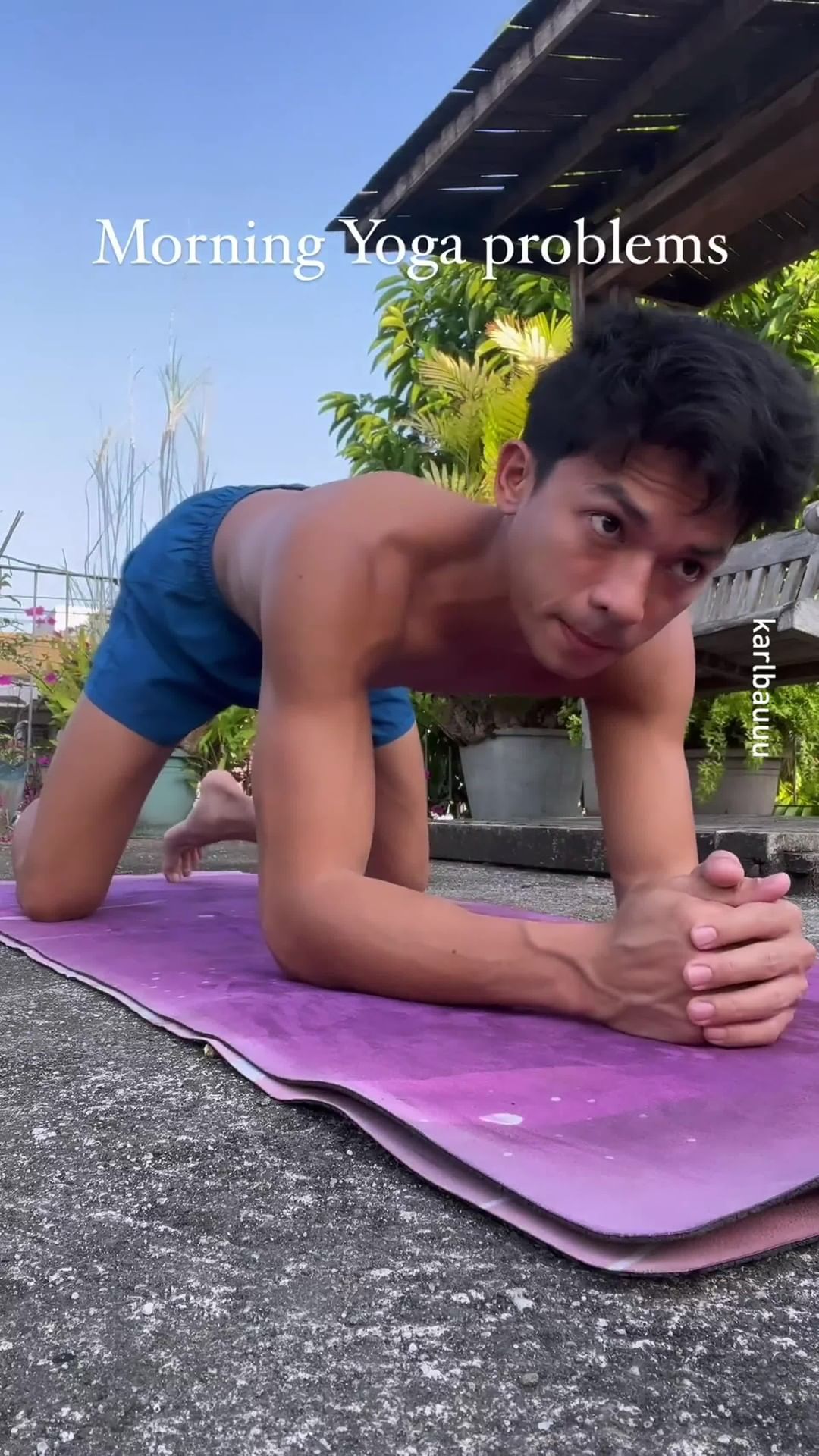 9gag@instagram on Pinno: the real downward dog style 📹 @karlbauuu...