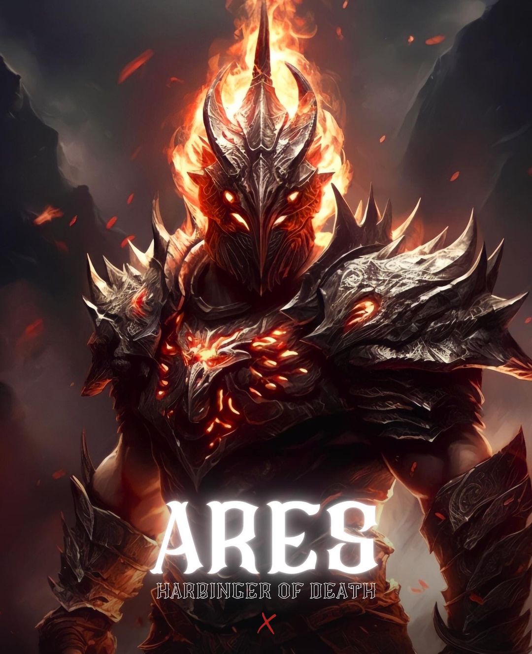 maestro.ai@instagram on Pinno: ARES | Harbinger of Death Ares, once th...