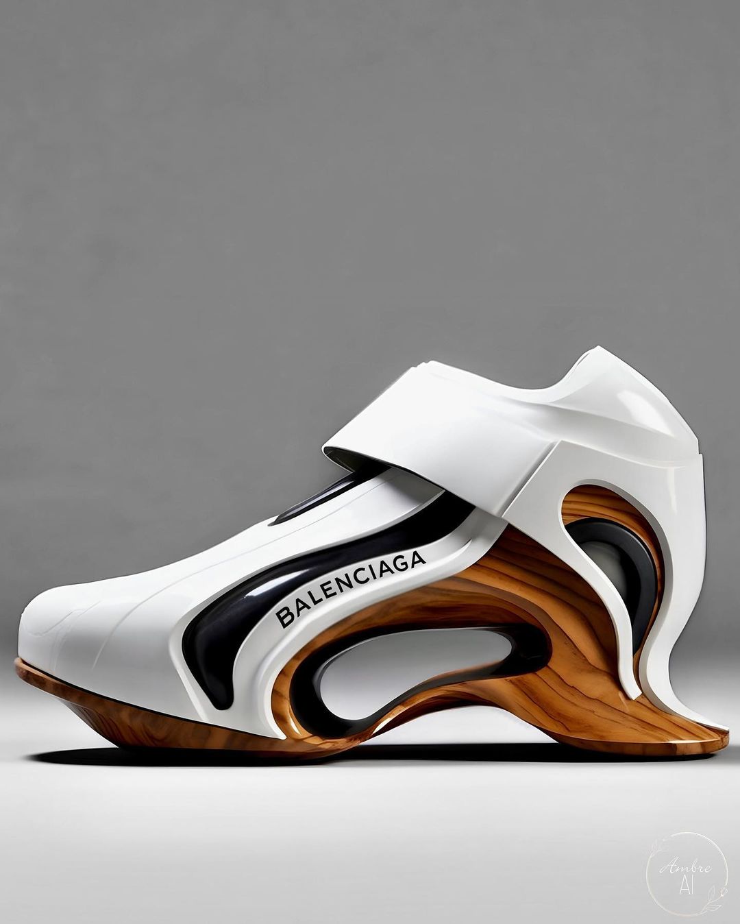 ambre_ai@instagram on Pinno: Balenciaga sneakers design combining pvc...