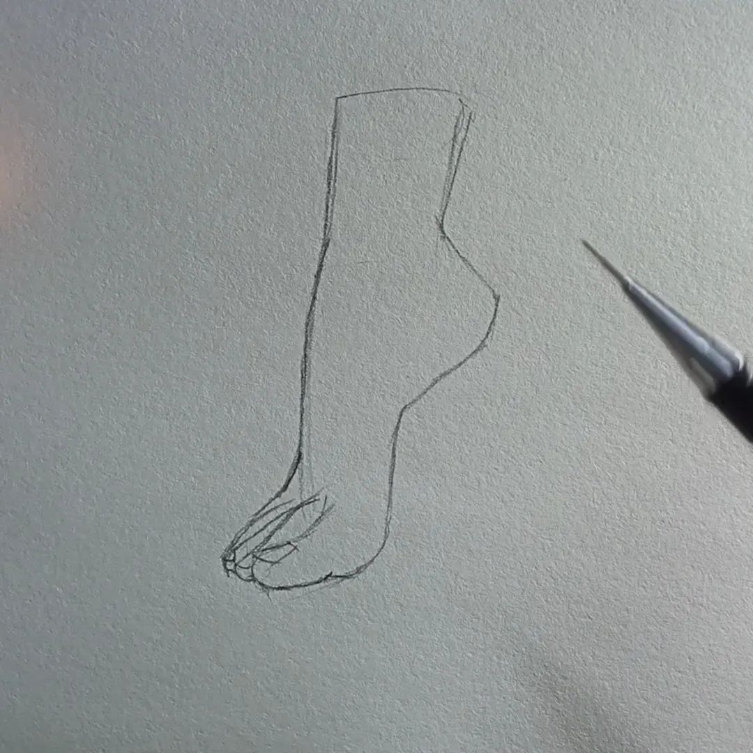 hamed-elshal-instagram-on-pinno-how-to-draw-foot-artdrawing-asaro
