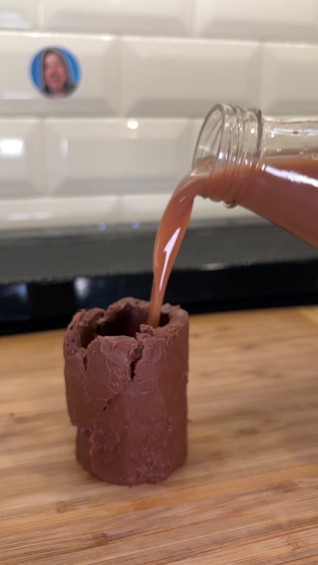 kyleistook@tiktok on Pinno: Chocolate drinking cup fail #tiktokfood ...