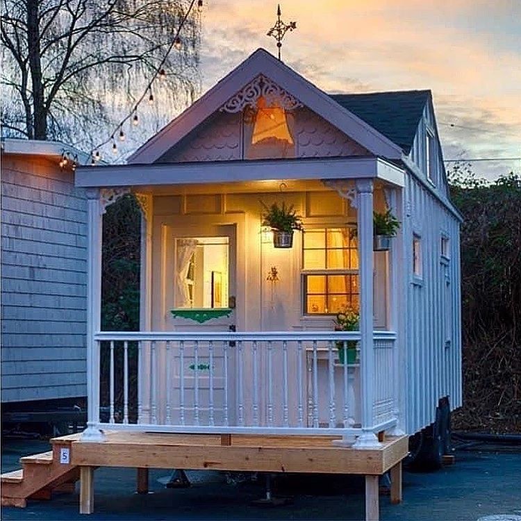 tinyhousespics@instagram on Pinno: Beautiful tiny house 🏡 😍 - Follow @tinyh...